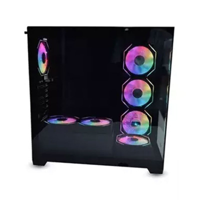 Pc Express - Revenger INFINITY 7 ARGB Fans Full Tower Gaming Casing (Black)